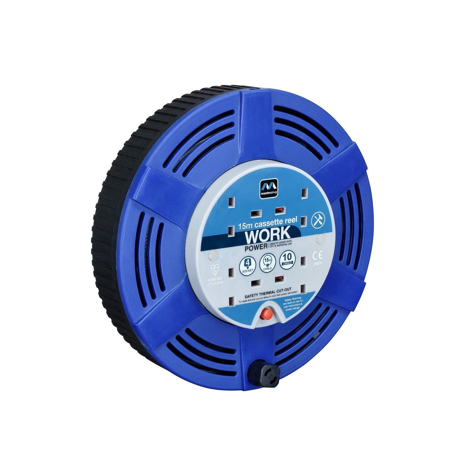 Masterplug Cassette Cable Reel - Walmart.com