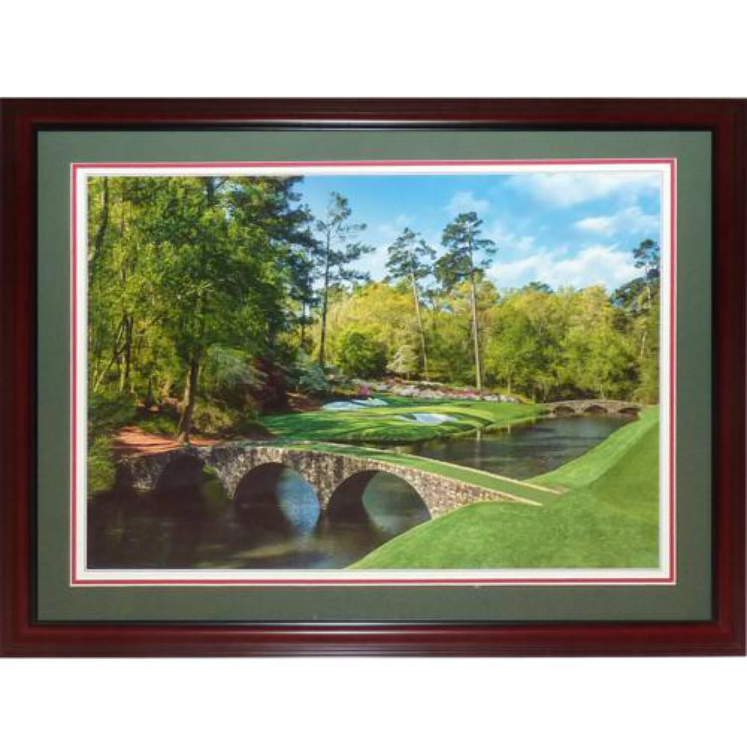 Masters Augusta National Golf Club Deluxe Framed Tournament Poster ...
