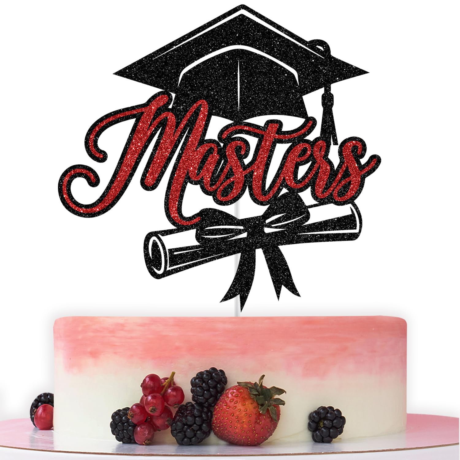 Masters Cake Topper, Congrats Masters, 2025 RST1 Graduation Cake Topper ...
