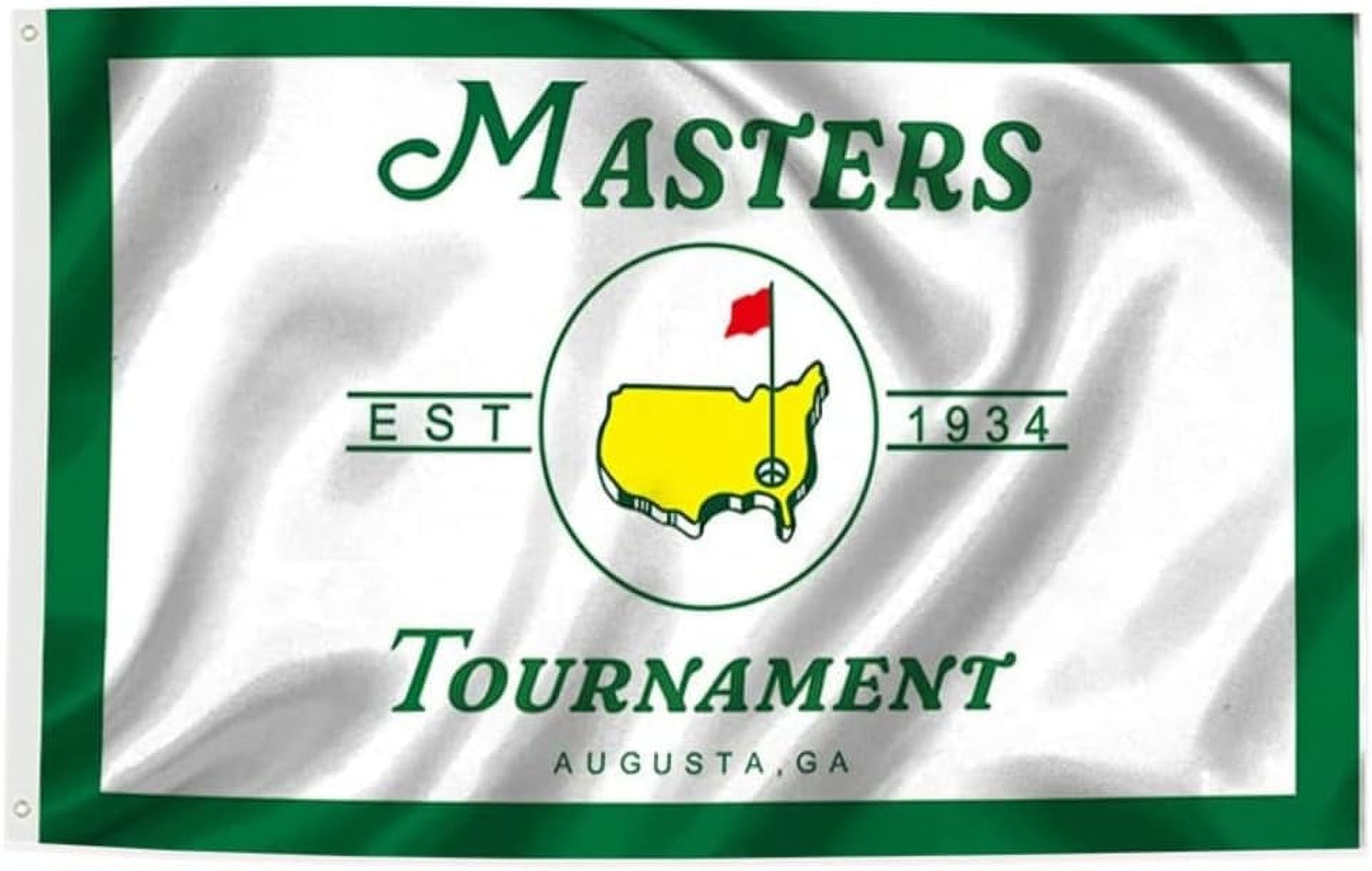 Masters Flag Golf Banner for Garage Man Cave with 2 Metal Grommet ...