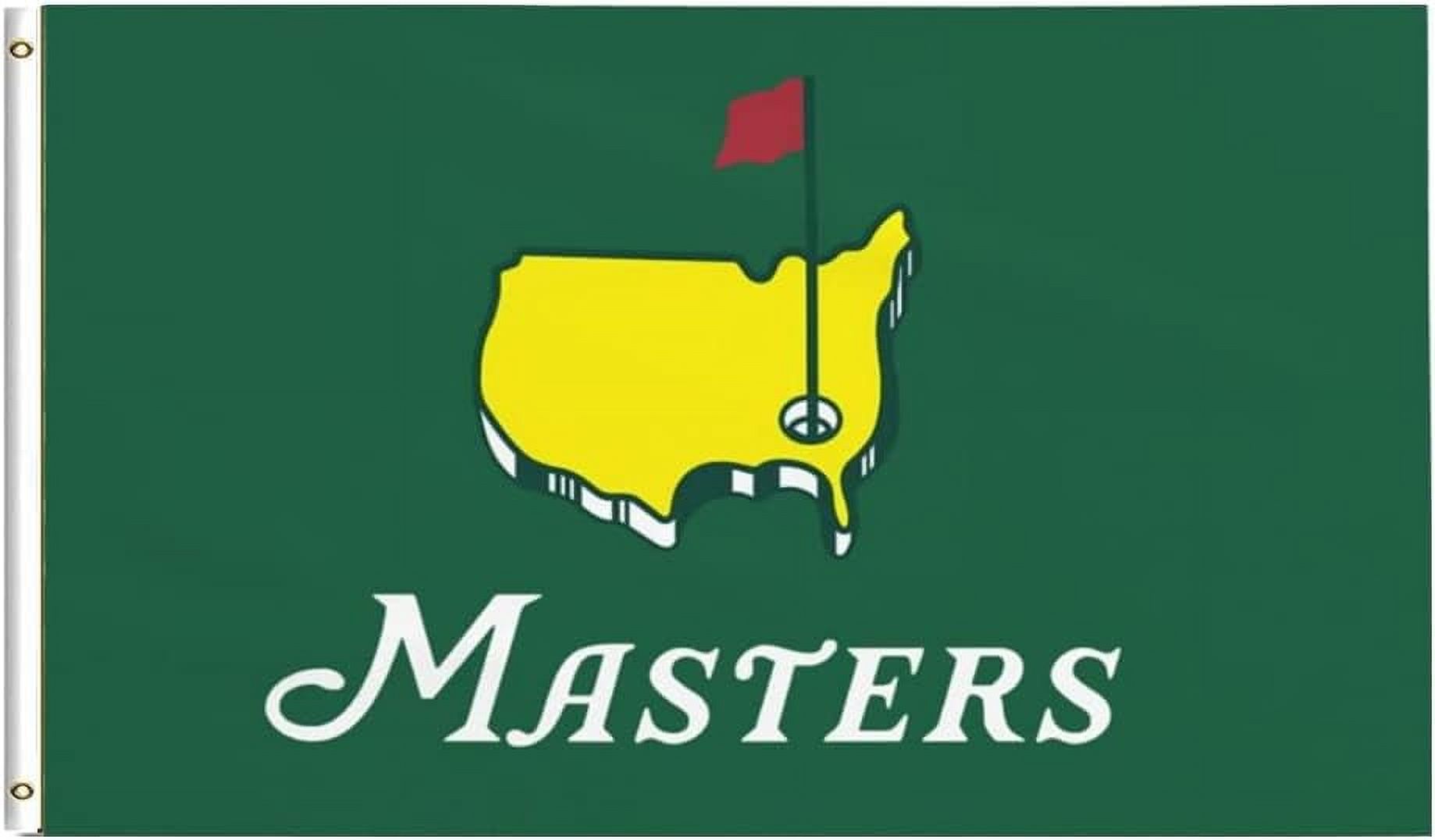 Masters Flag Golf Banner for Garage Man Cave with 2 Metal Grommet,Vivid ...