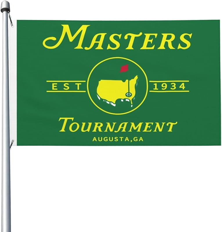Masters Golf Flag Double Sided Printing Banner 3x5 FT Outdoor and ...