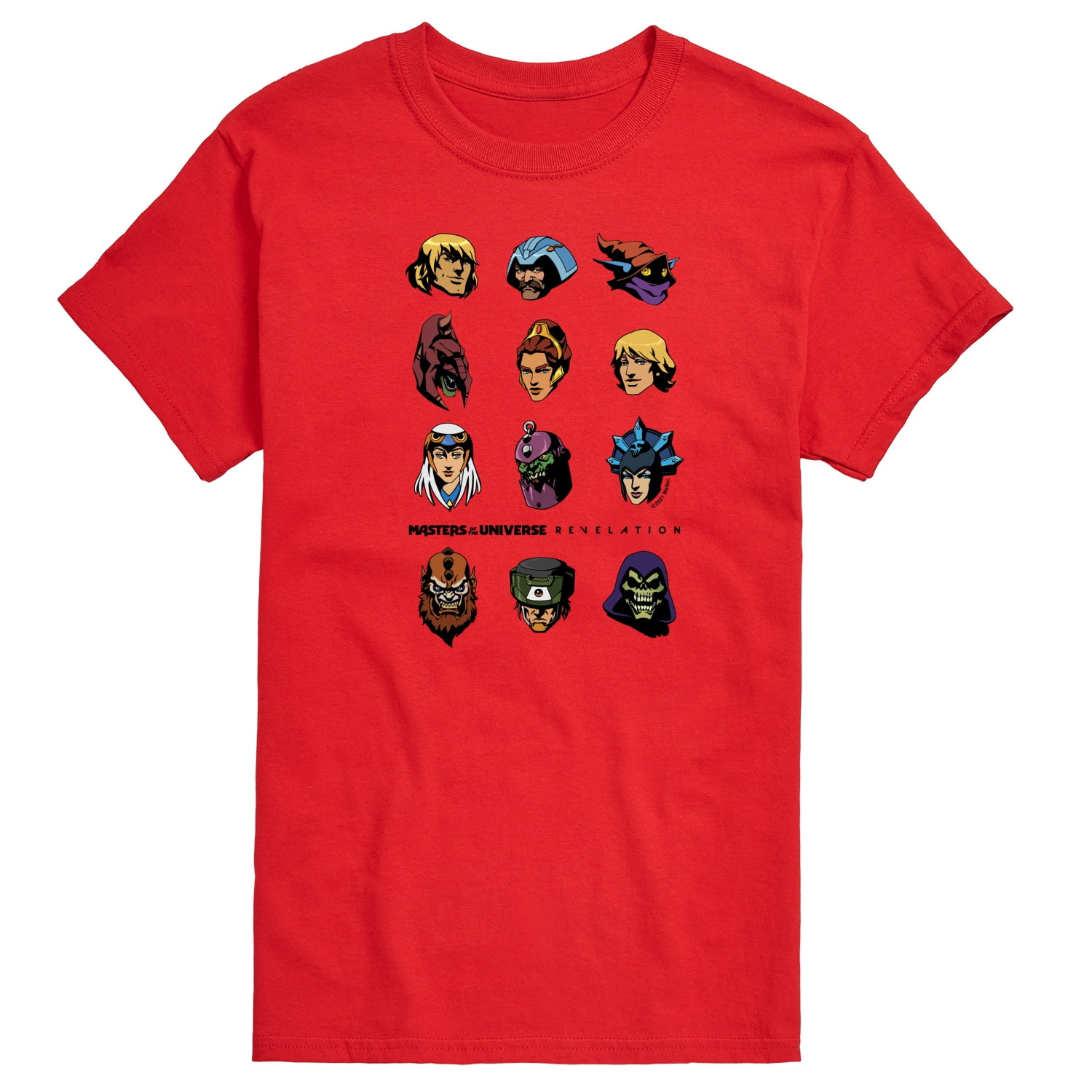 Masters Of The Universe - Revelation Faces - Men's Short Sleeve Graphic ...