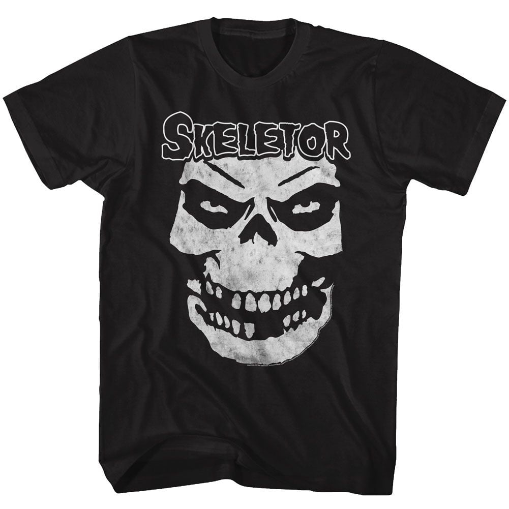 Masters Of The Universe Skeletor Face Black Adult T-Shirt 4Xlt ...