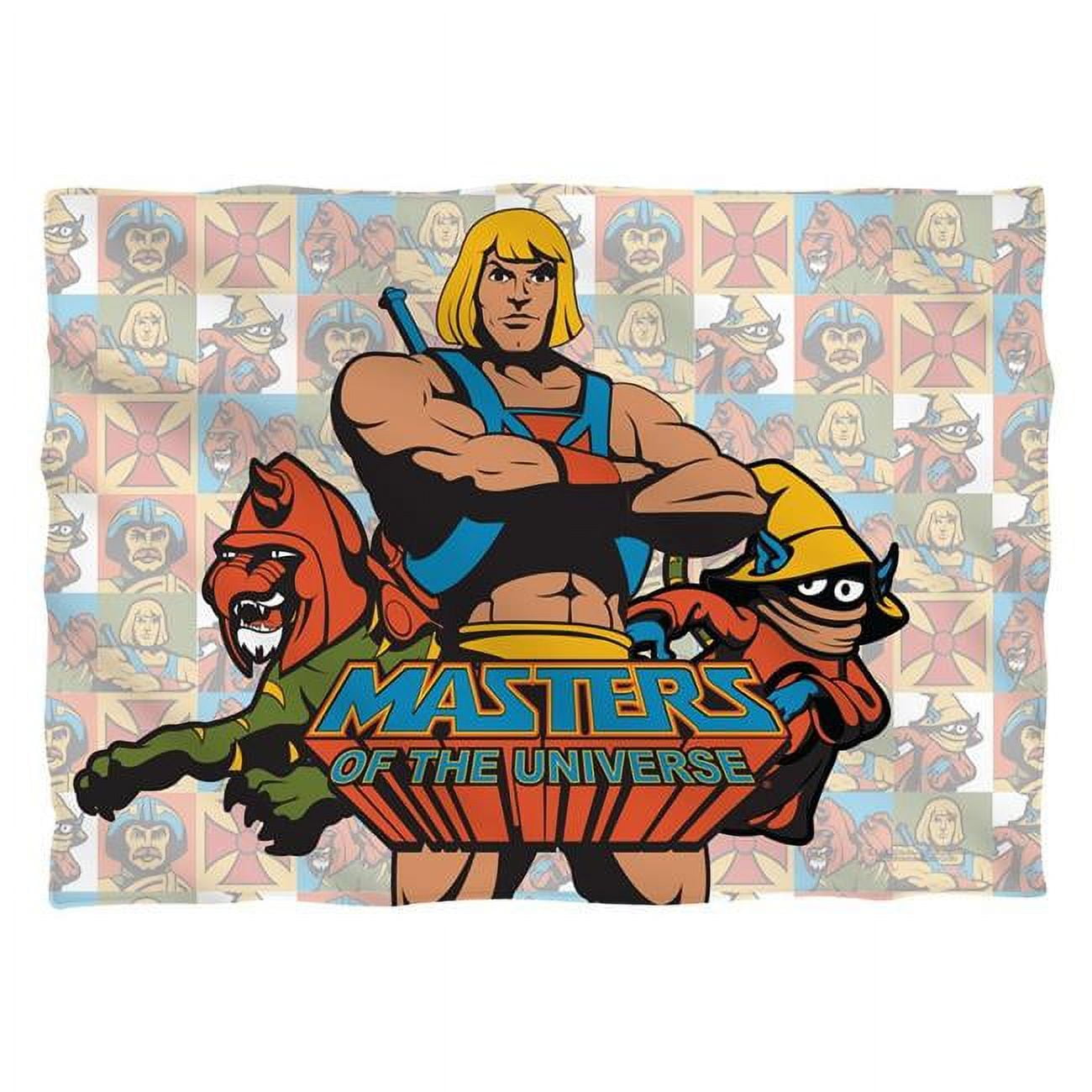 Masters Of The Universe/heroes (front/back Print)-pillow Case-white ...