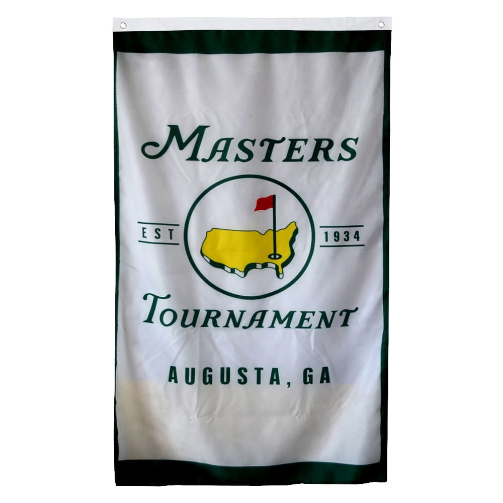 Masters PGA flag Augusta National Golf Club Vertical Flags banner with ...