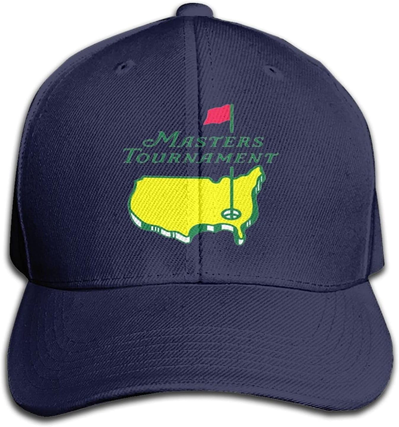 Masters Tournament Augusta National Golf Solid Peaked Cap Unisex Team ...