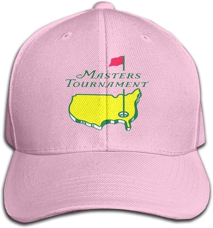 Masters Tournament Sport Hat Augusta National Golf Solid Peaked Cap ...