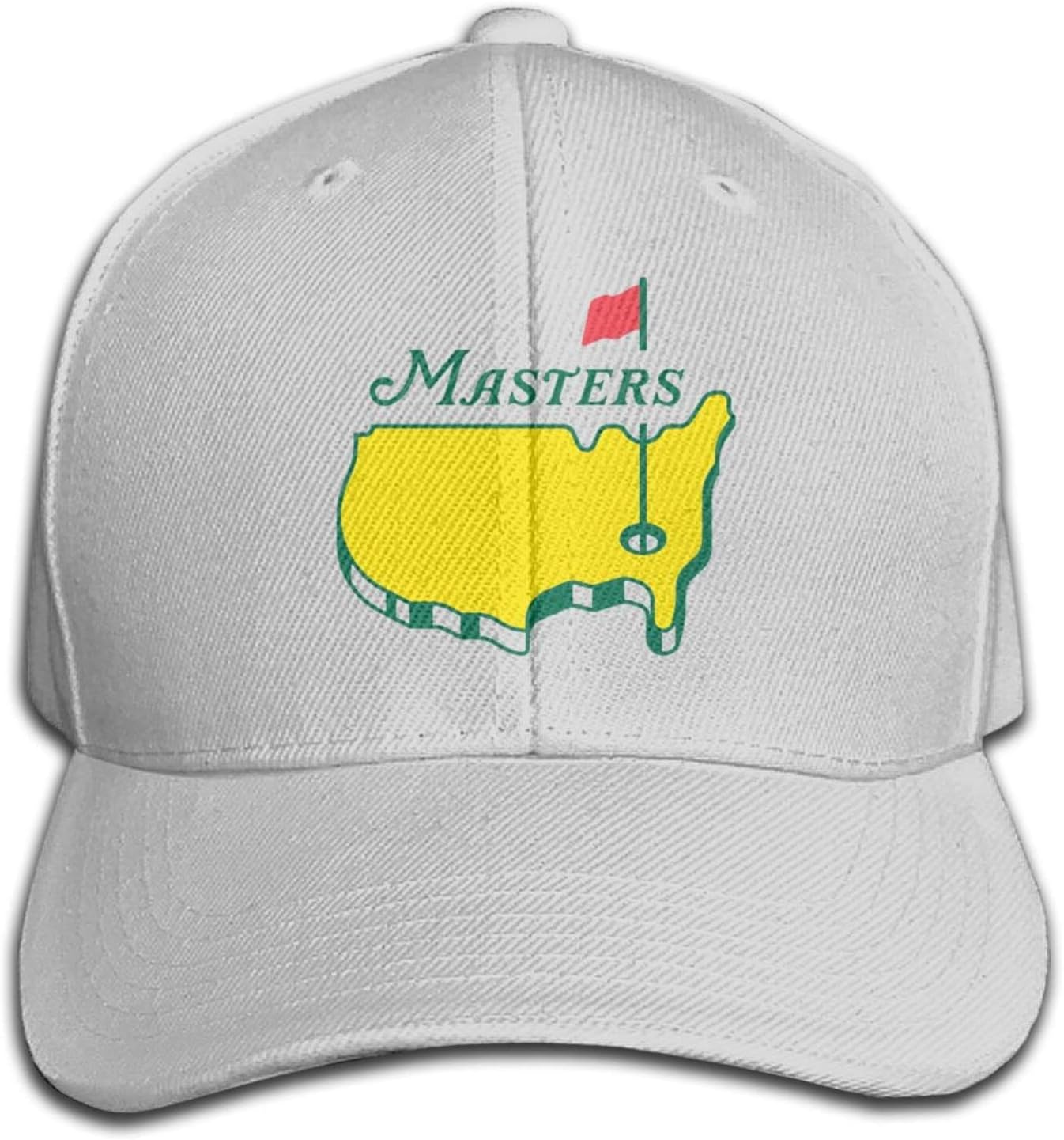 Masters-Tournament Sport Hat Augusta-National Golf Solid Peaked Cap ...