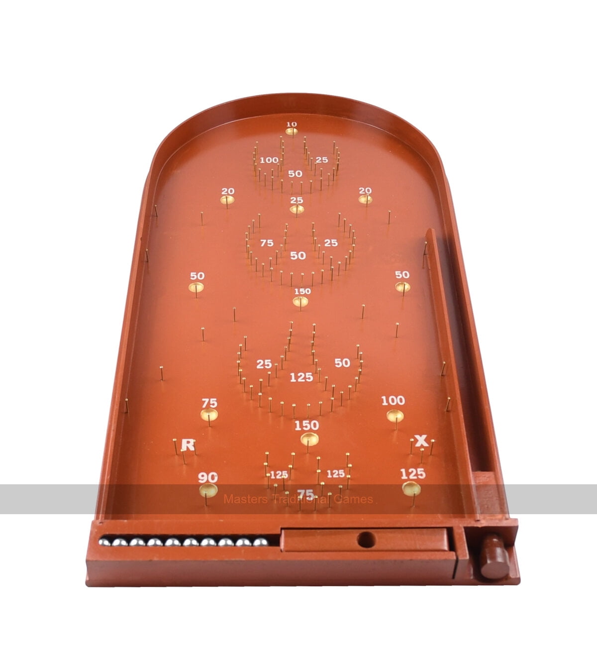 Masters Traditional Games Classic Pin Bagatelle Board Games, Wood One ...