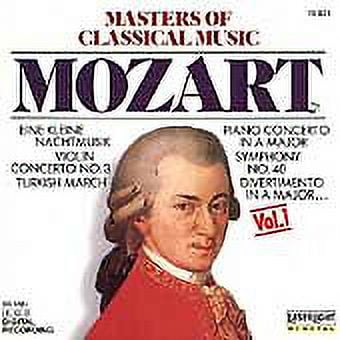Pre-Owned Masters of Classical Music, Vol. 1: Mozart (CD, Oct-1990 ...