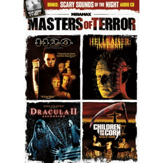 Masters of Terror (DVD + CD), Miramax Echo Bridge, Horror - Walmart.com