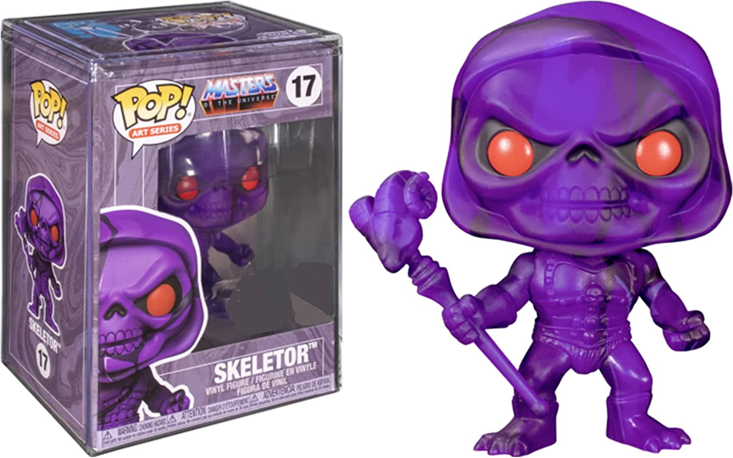 Masters of The Universe Funko Pop! Skeletor (Artist Series) with Pop ...