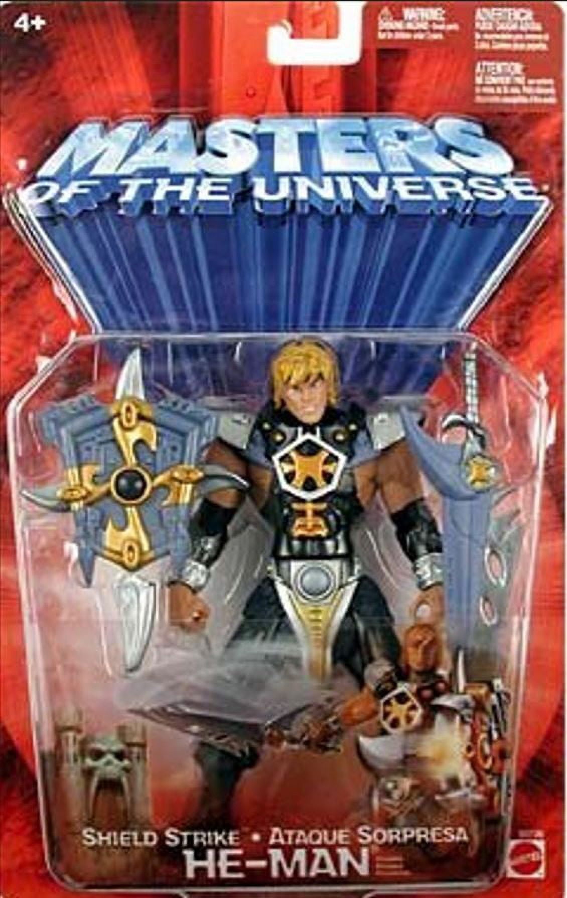 Masters of the Universe Shield Strike He-Man Action Figure, 6" Tall ...