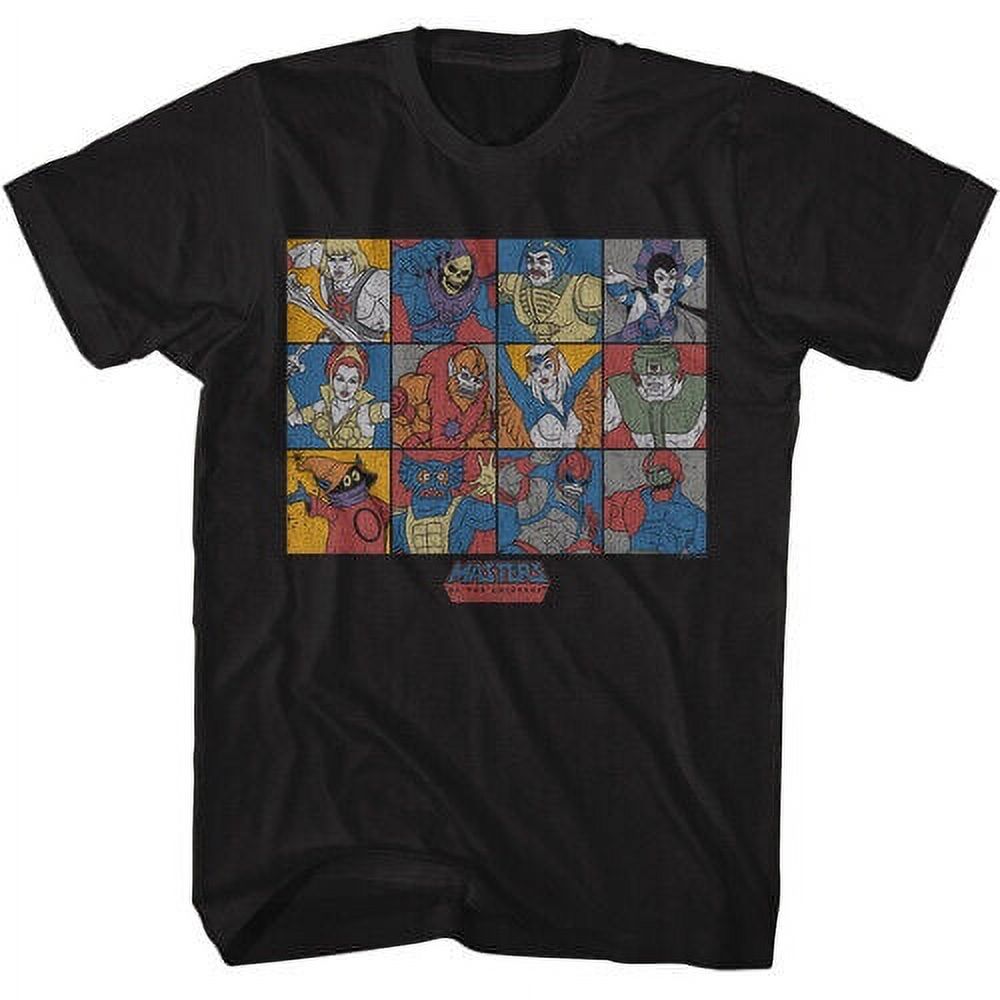 Masters of the Universe Character Collage T-Shirt - Black - Walmart.com