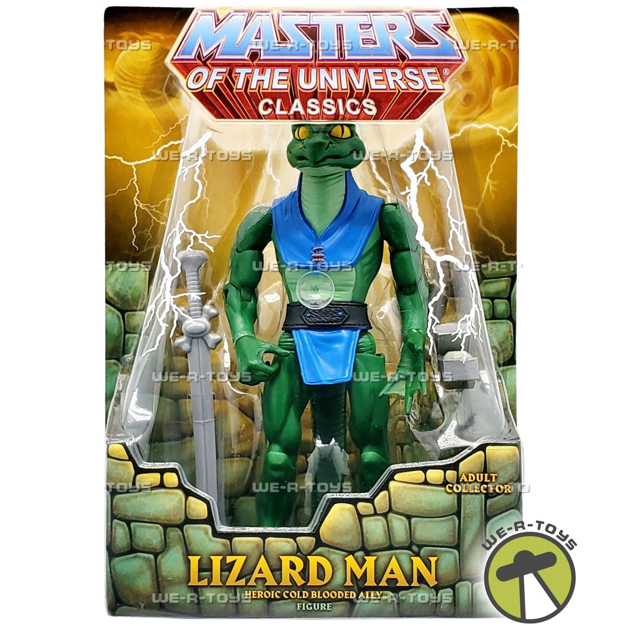 Masters of the Universe Classics Club Eternia Lizard Man Action Figure ...