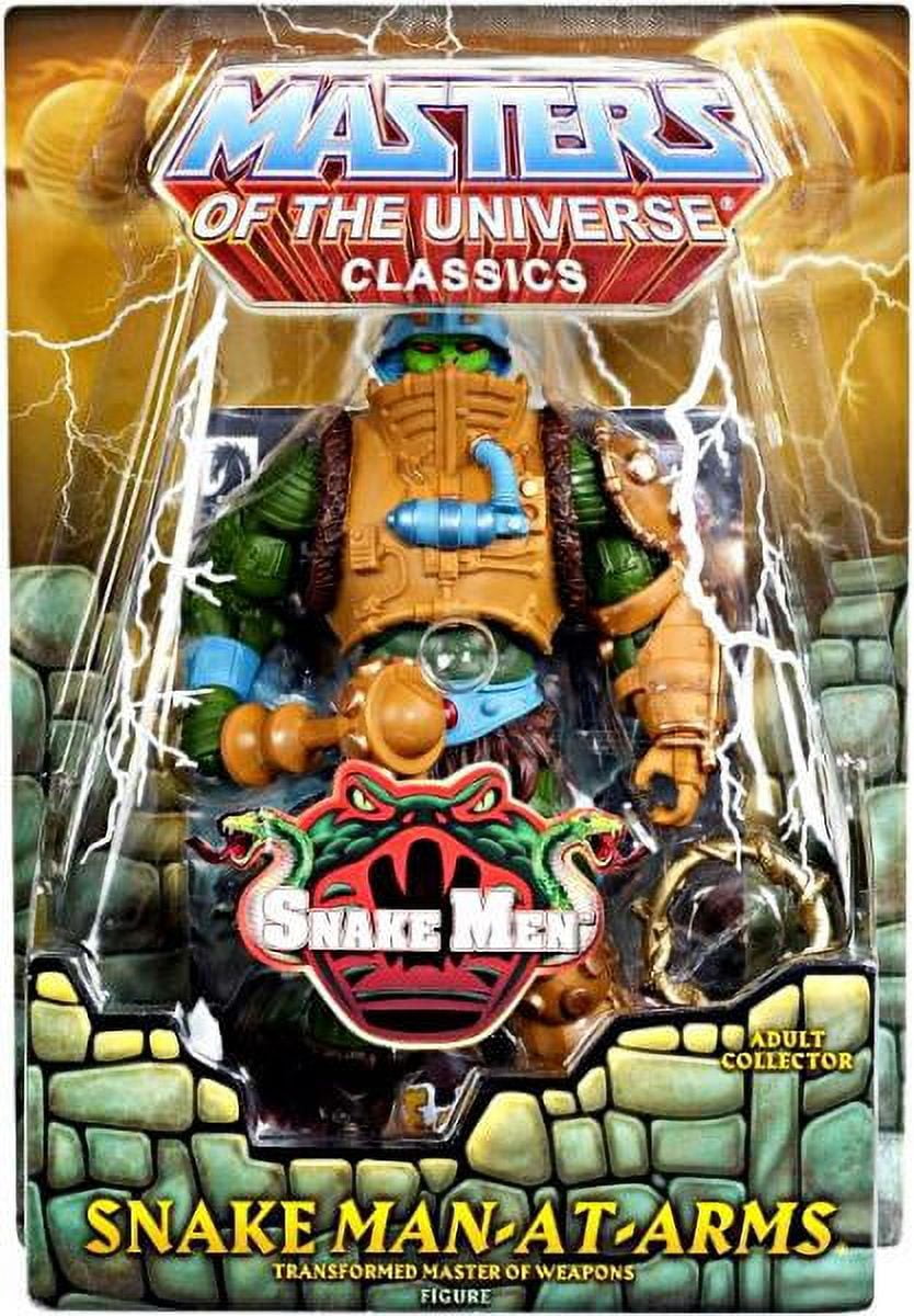Masters of the Universe Classics Snake Man-at-Arms Action Figure Mattel ...