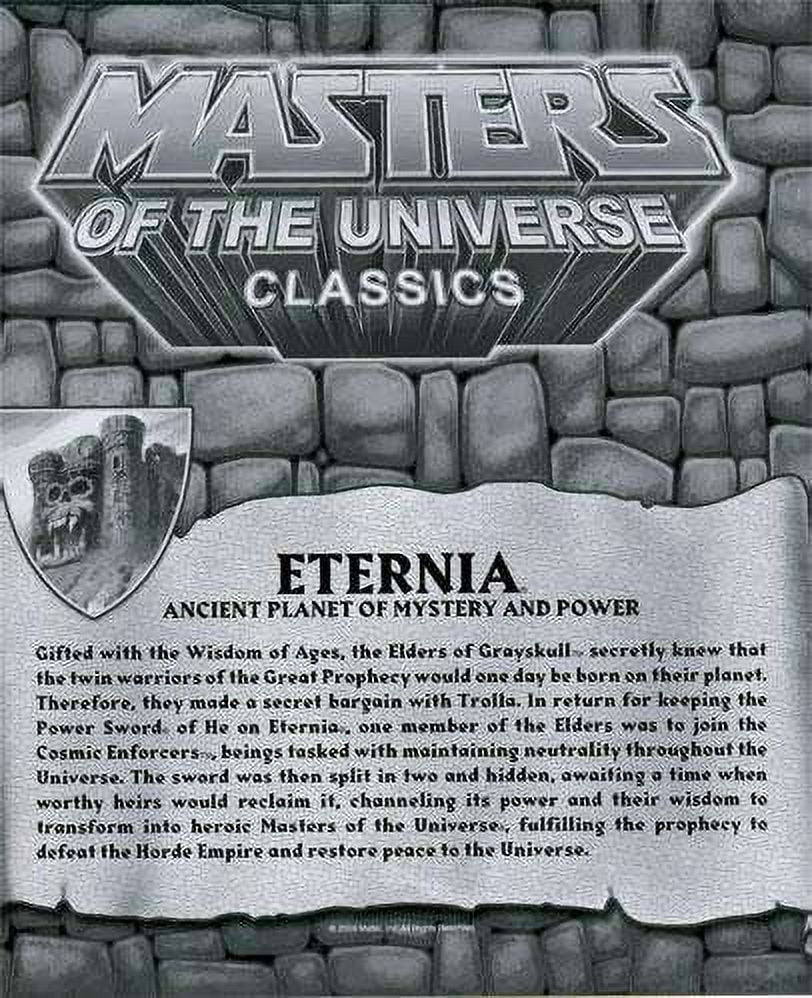 Masters of the Universe Club Eternia Map of Eternia - Walmart.com