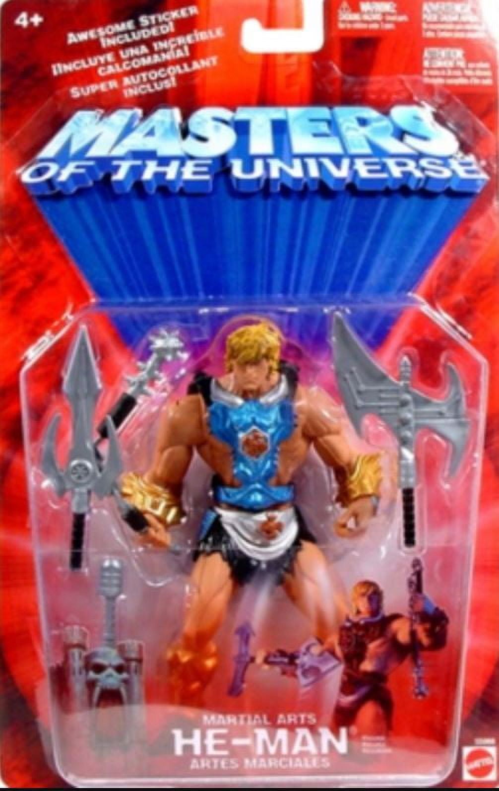 Masters of the Universe Martial Arts He-Man Action Figure 2002 Mattel ...