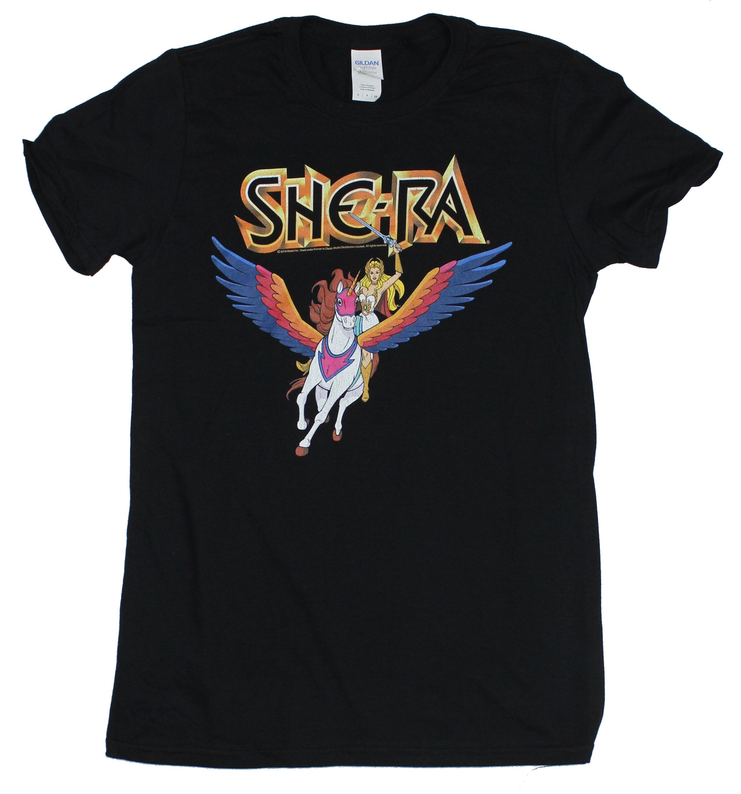 Masters of the Universe Mens T-Shirt - SHE-RA SHERA Rides Swift Wind ...