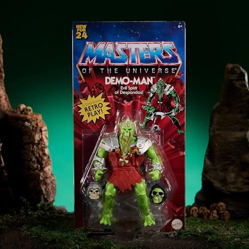 Masters of the Universe Origins Demo-Man Figure - Exclusive 2024 ...