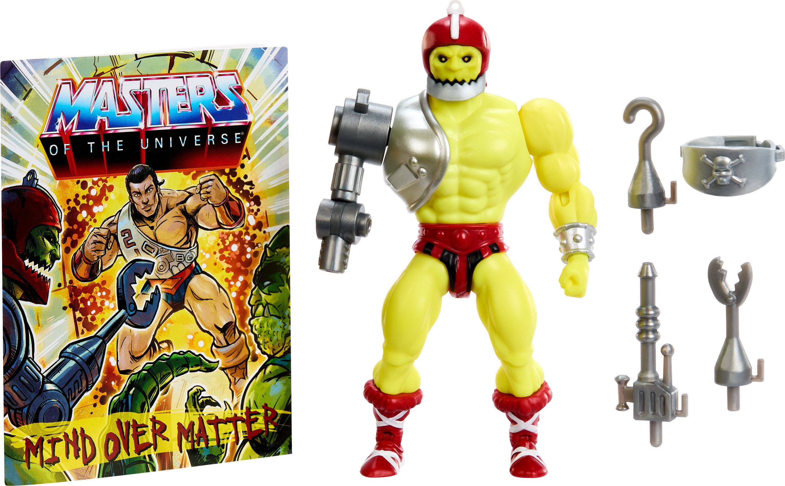 Masters of the Universe Origins Toy, Trap Jaw MOTU Action Figure ...