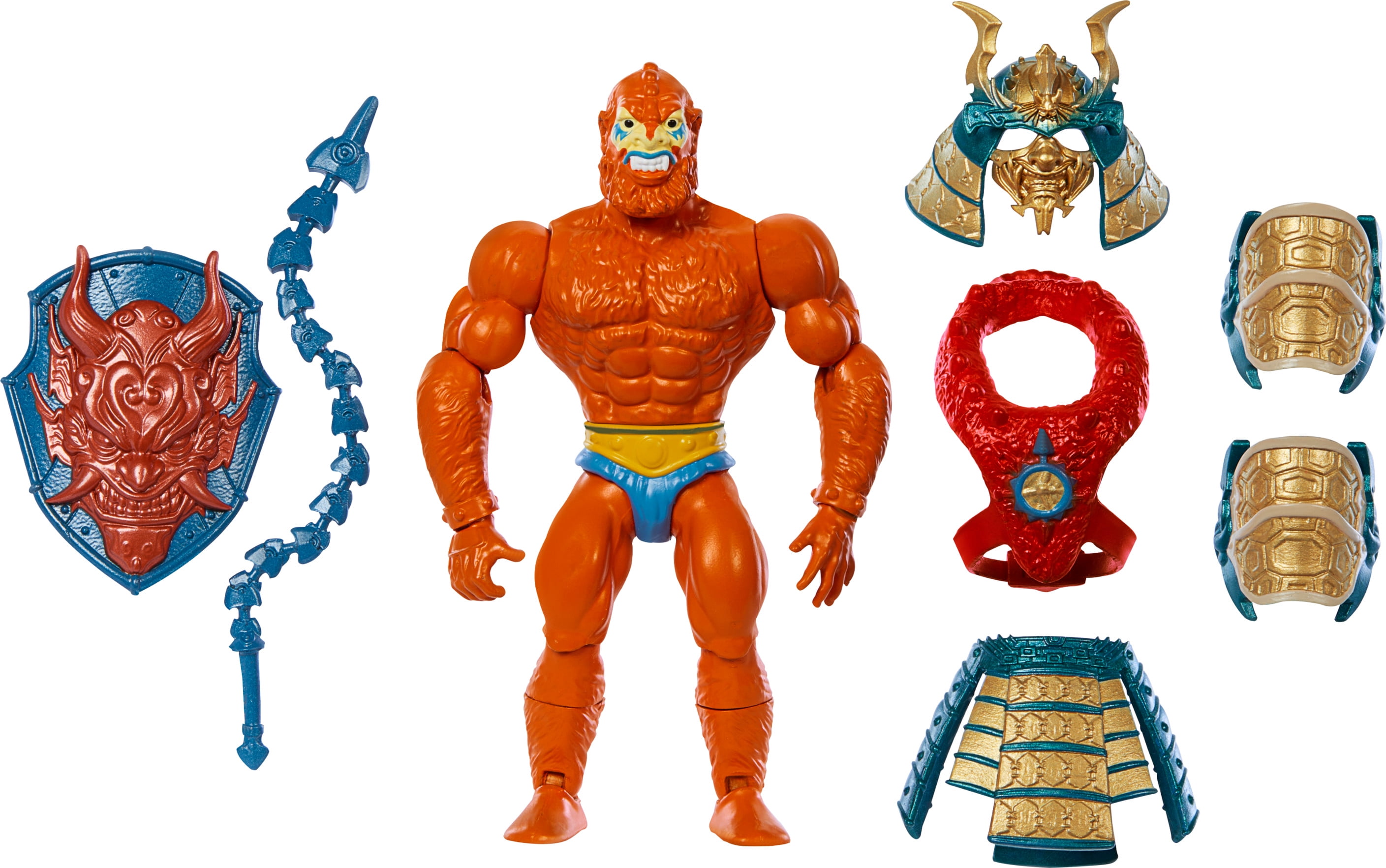 Masters of the Universe Origins Turtles of Grayskull Beast Man Action ...