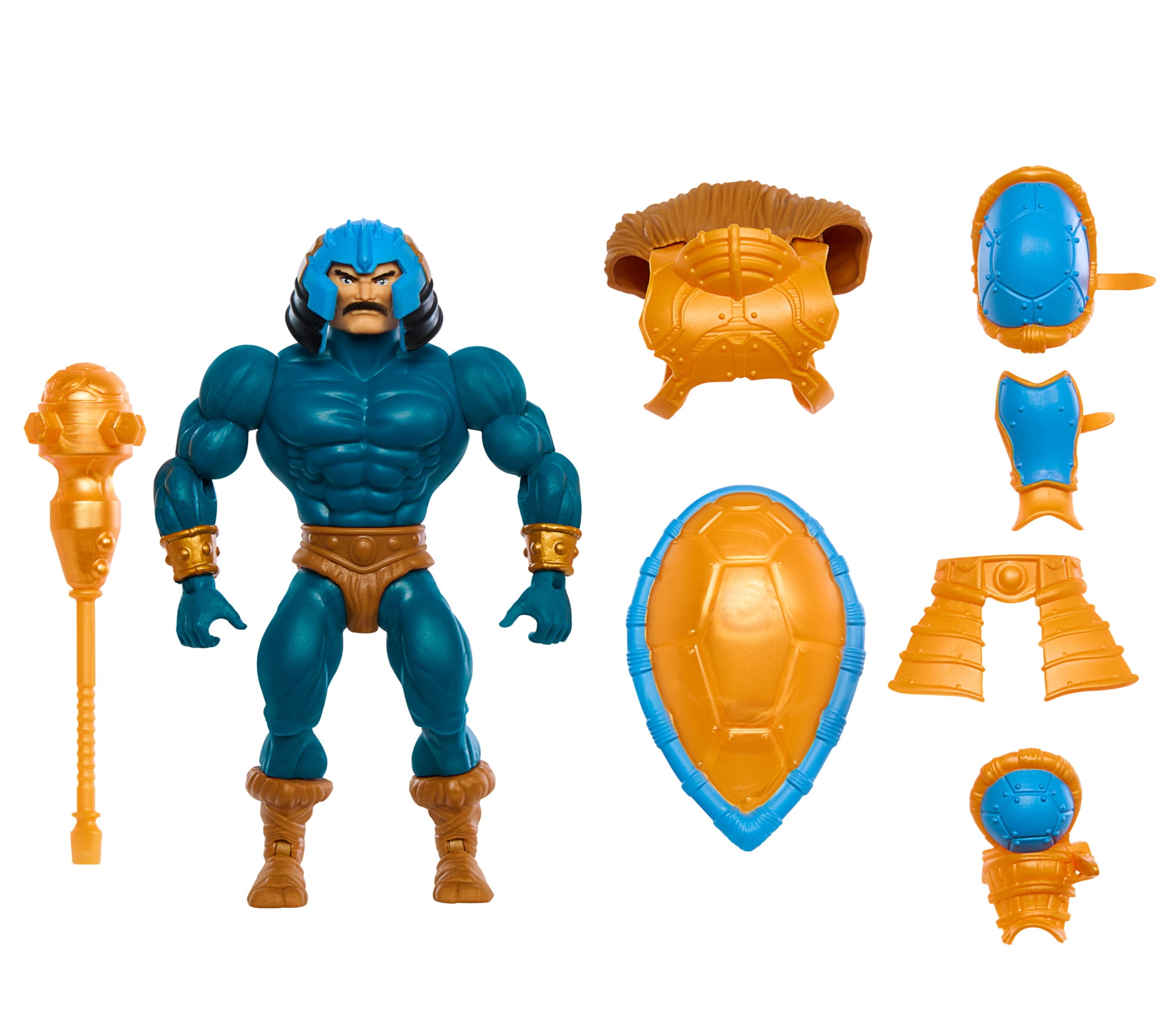 Masters of the Universe Origins Turtles of Grayskull Man-At-Arms Action ...