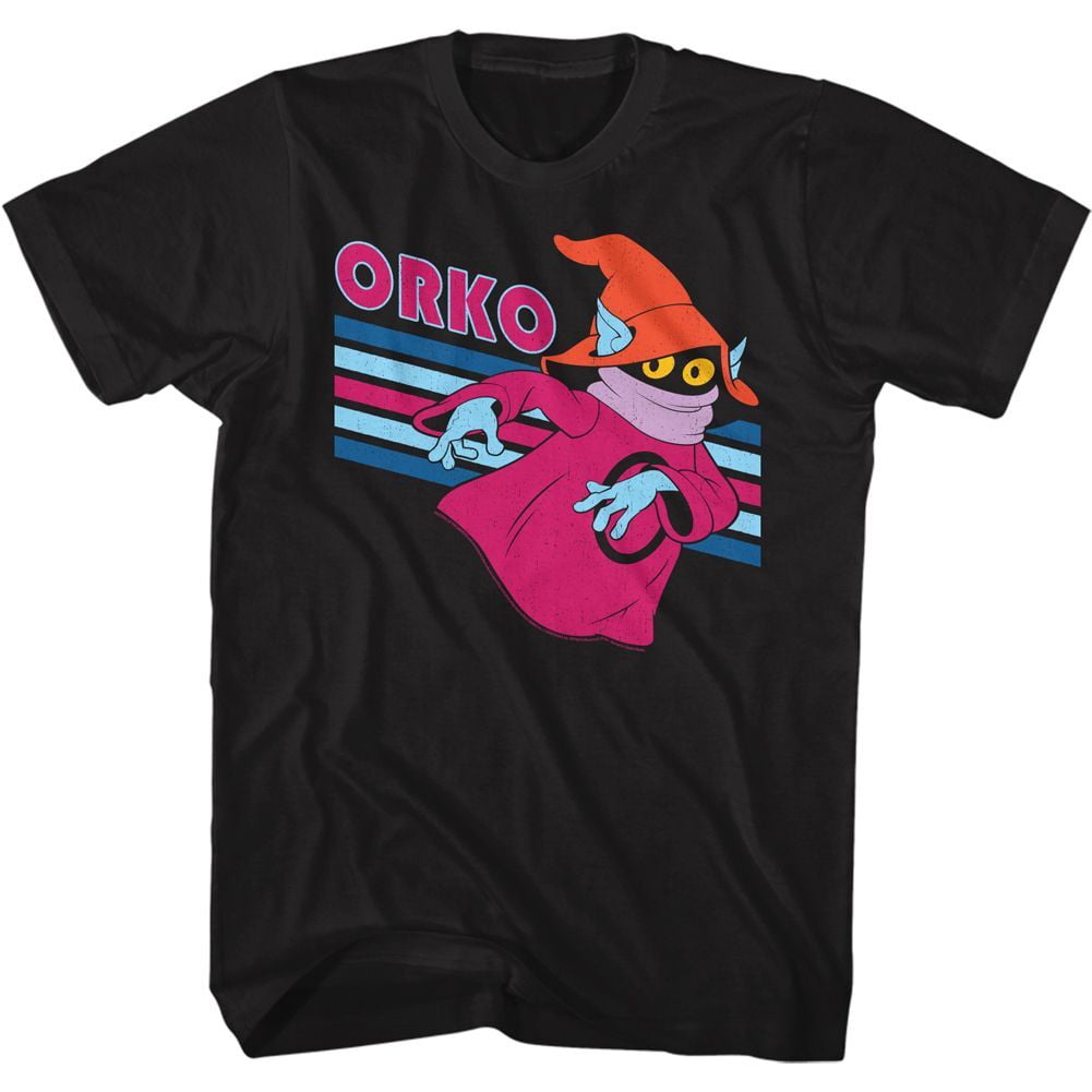 Masters of the Universe Orko Character Pose Black T-shirt - Walmart.com