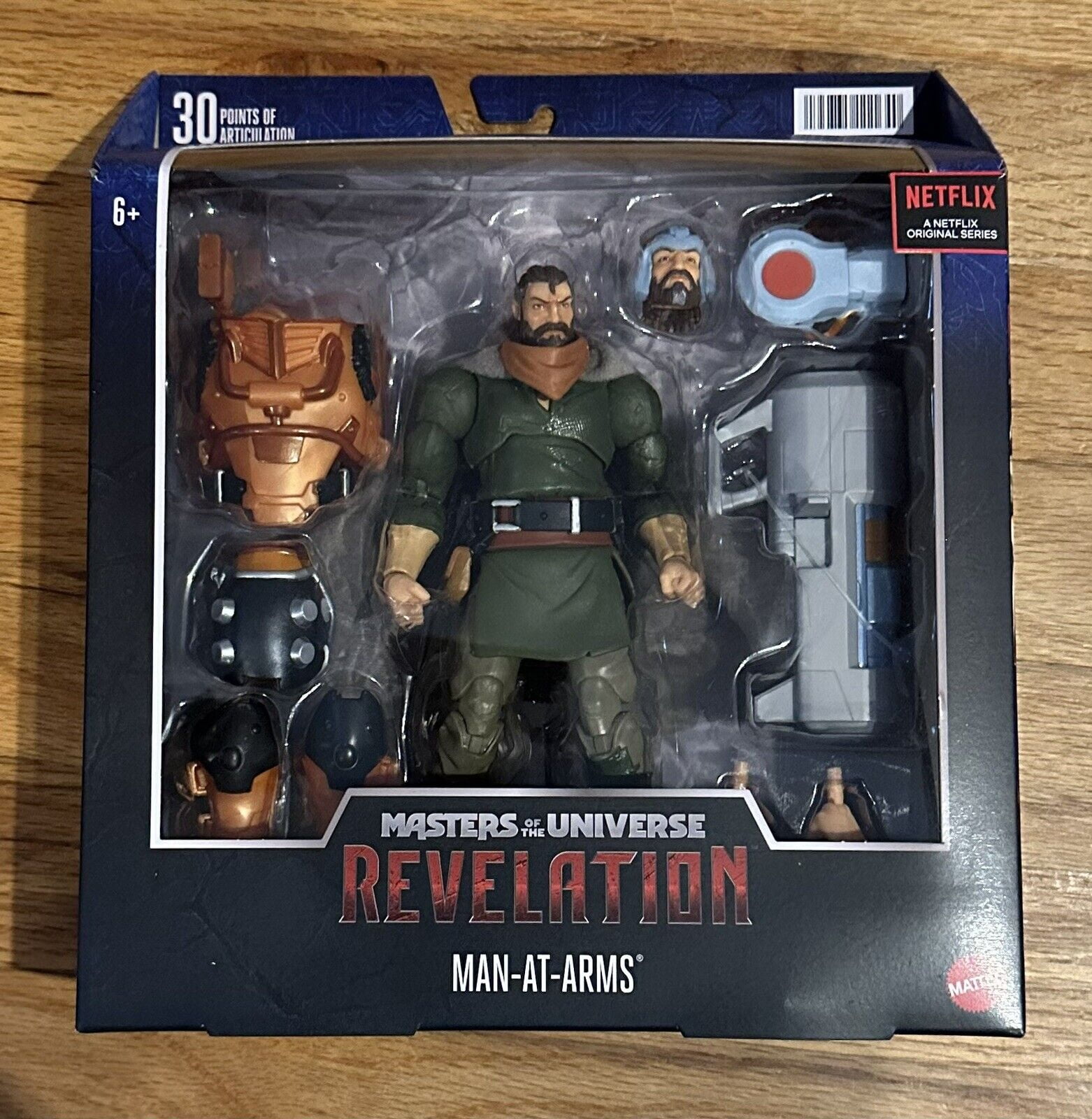 Masters of the Universe: Revelation Man-at-Arms Action Figure - Walmart.com