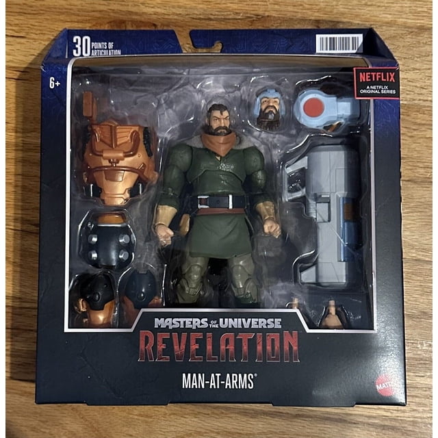 Masters of the Universe: Revelation Man-at-Arms Action Figure - Walmart ...