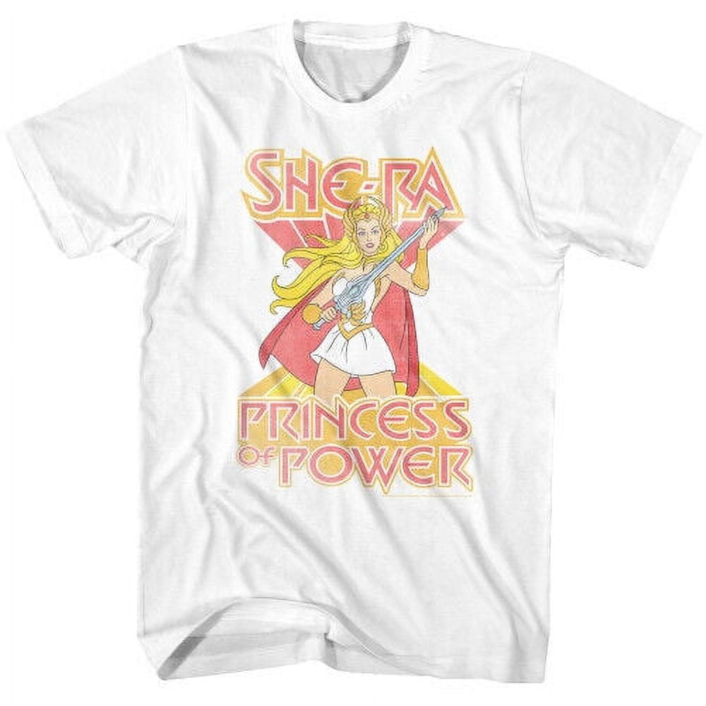 Masters of the Universe She Ra White Adult T-Shirt - Walmart.com