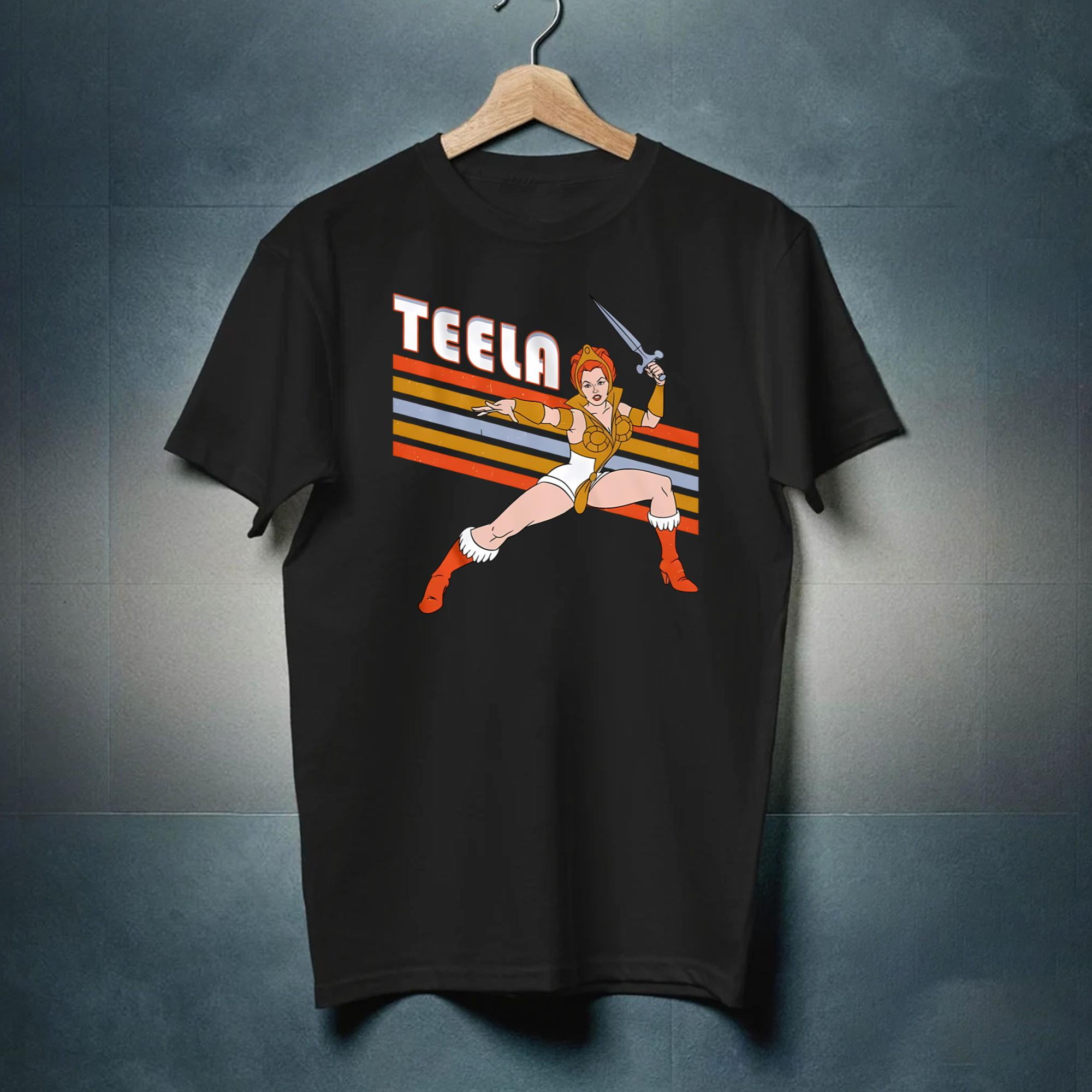 Masters of the Universe Teela Retro Stripes Men's T Shirt-TH49536 ...