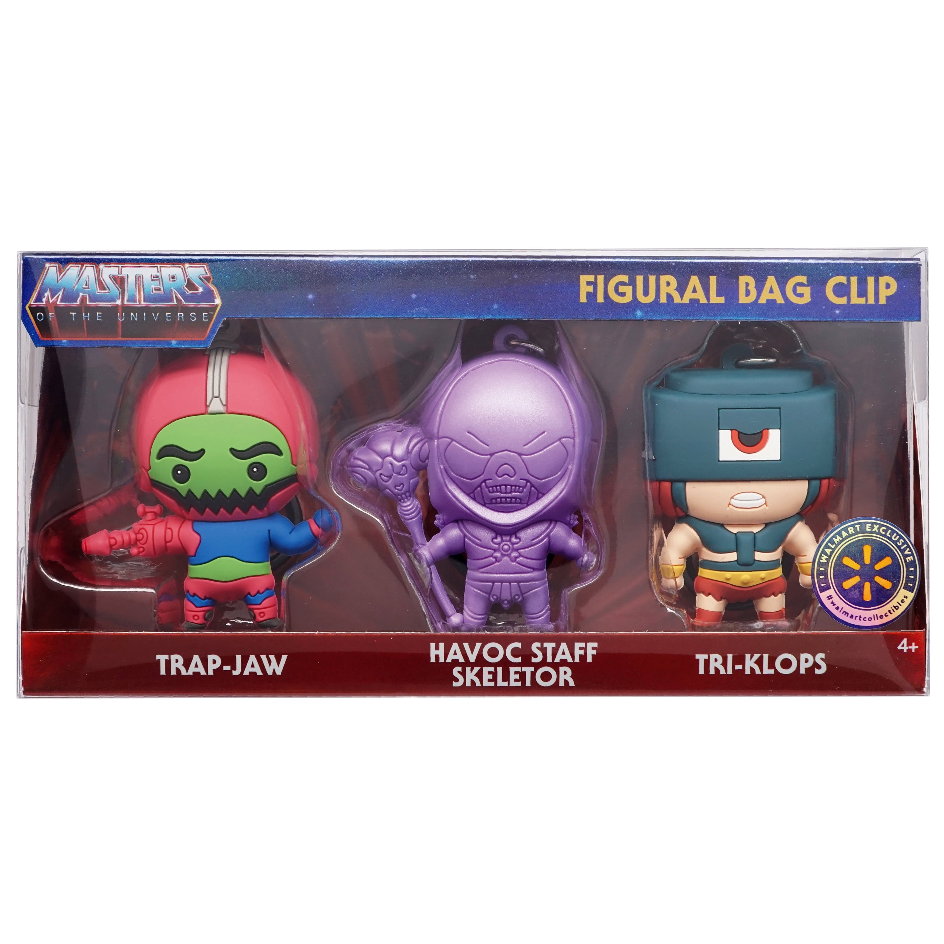 Masters of the Universe Villains – Collectible 3D Bag Clips 3-Pack ...