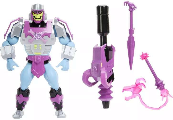 Masters of the Universe Transformers Megatron Armor Skeletor Figure ...