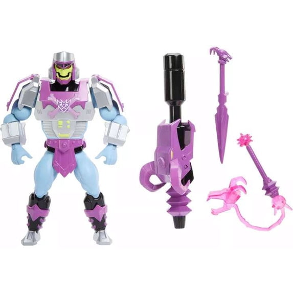 Masters of the Universe Transformers Megatron Armor Skeletor Figure ...