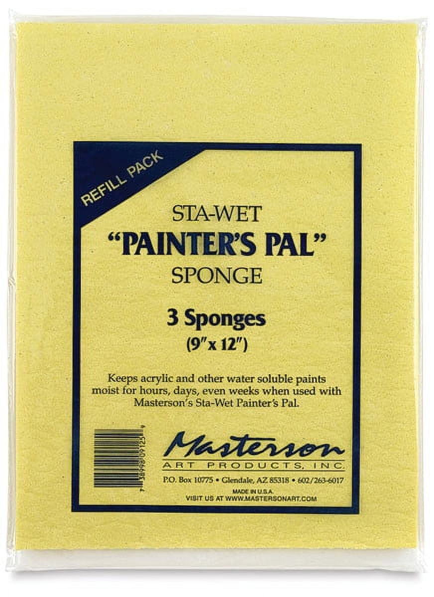 Masterson Sta-Wet Painter's Pal Sponge Refill, 3/Pkg. - Walmart.com