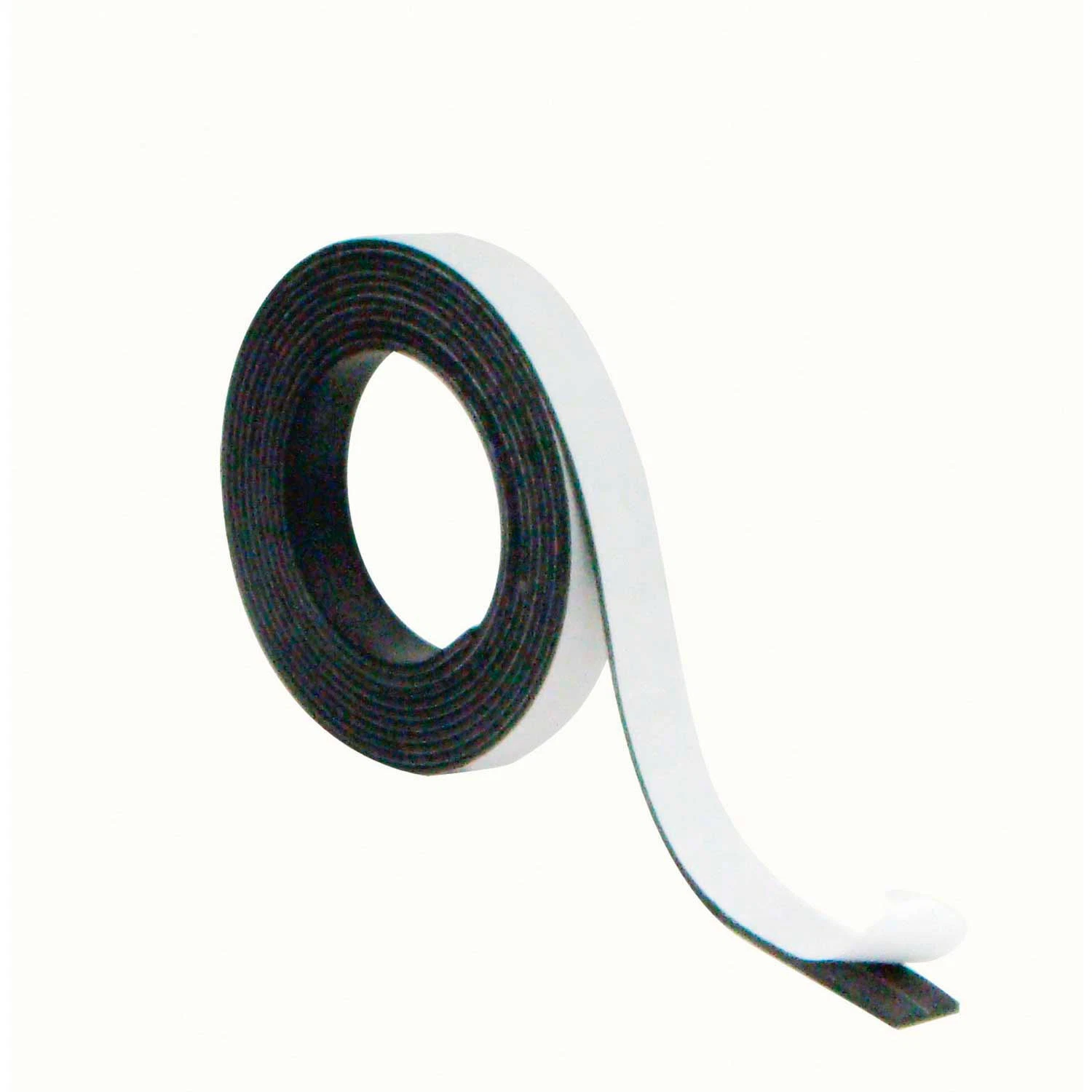 Mastervision Magnetic Adhesive Tape Roll 1/2"X 7' Black - Walmart.com