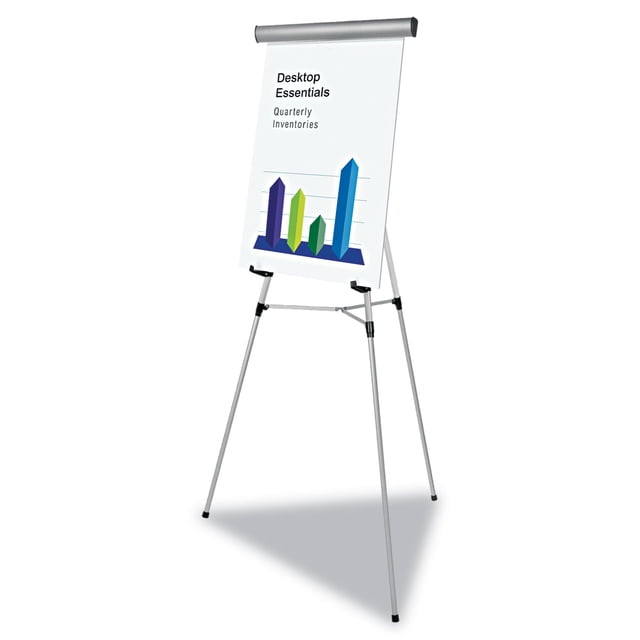 Mastervision Telescoping Tripod Display Easel Adjusts 35" to 64" High ...