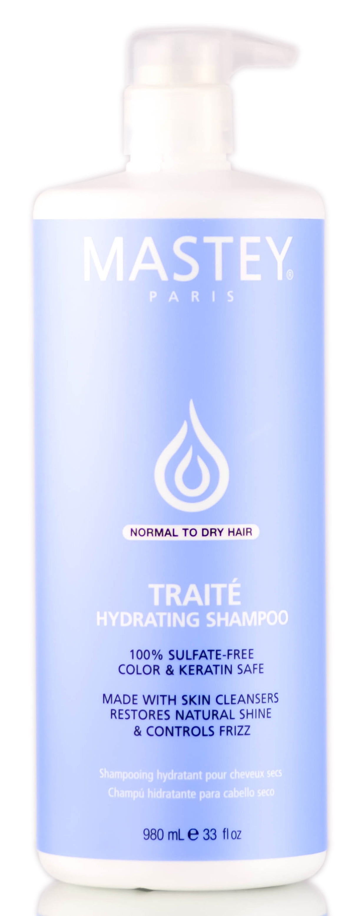 Mastey Traite Sulfate-Free Cream Shampoo, Natural Moisturizers for ...