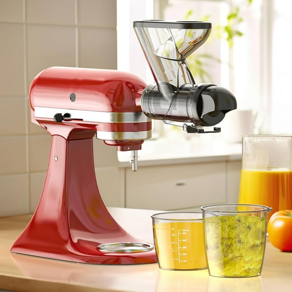 Masticating Juicer Attachment for Stand Mixer, Masticating Juicer, Slow ...