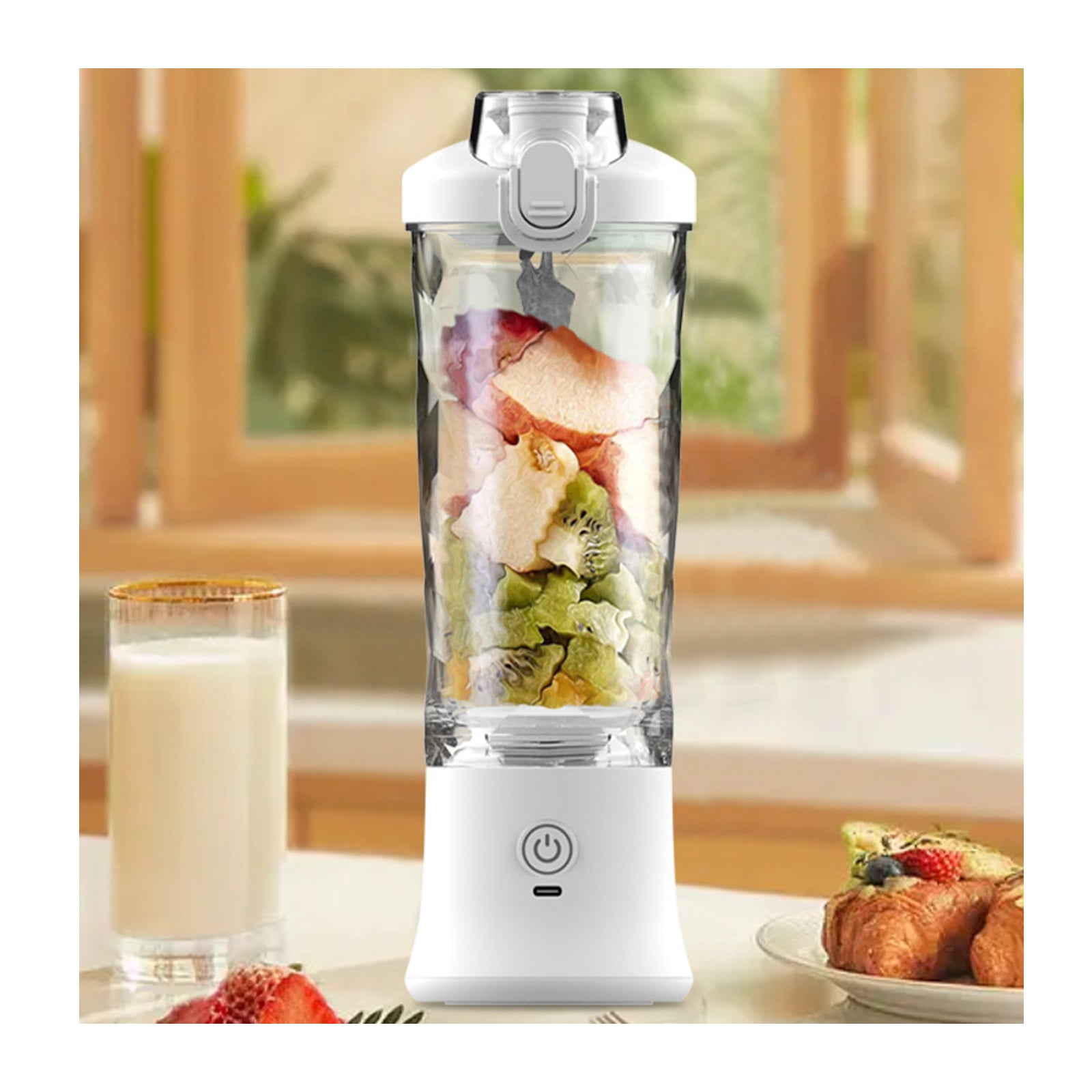 Masticating Juicer for Fruits and Vegetables, Powerful Small Juicer ...
