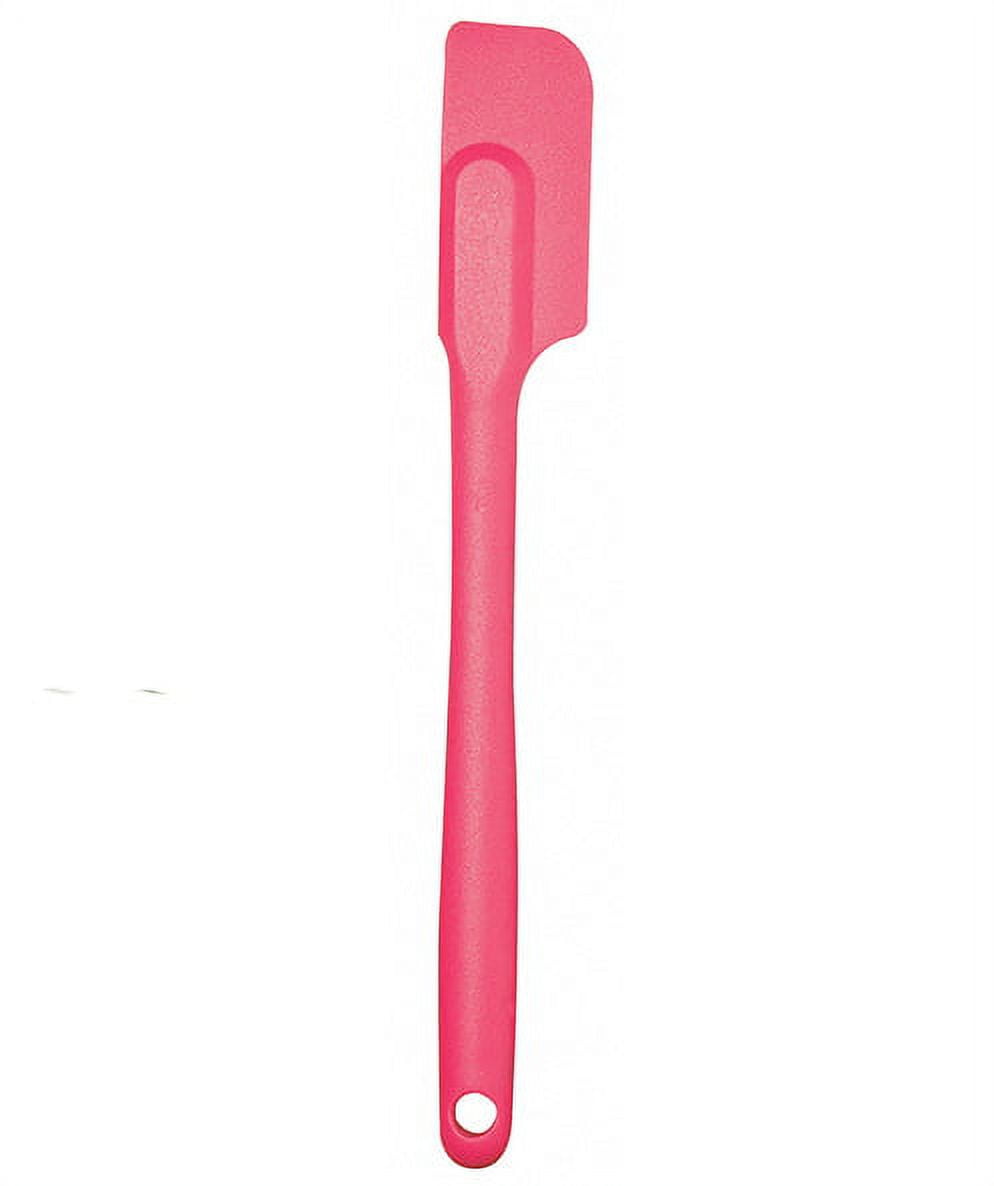 Mastrad Orka Silicone Slim Batter Spatula, Nonstick with Soft Grip, Red ...