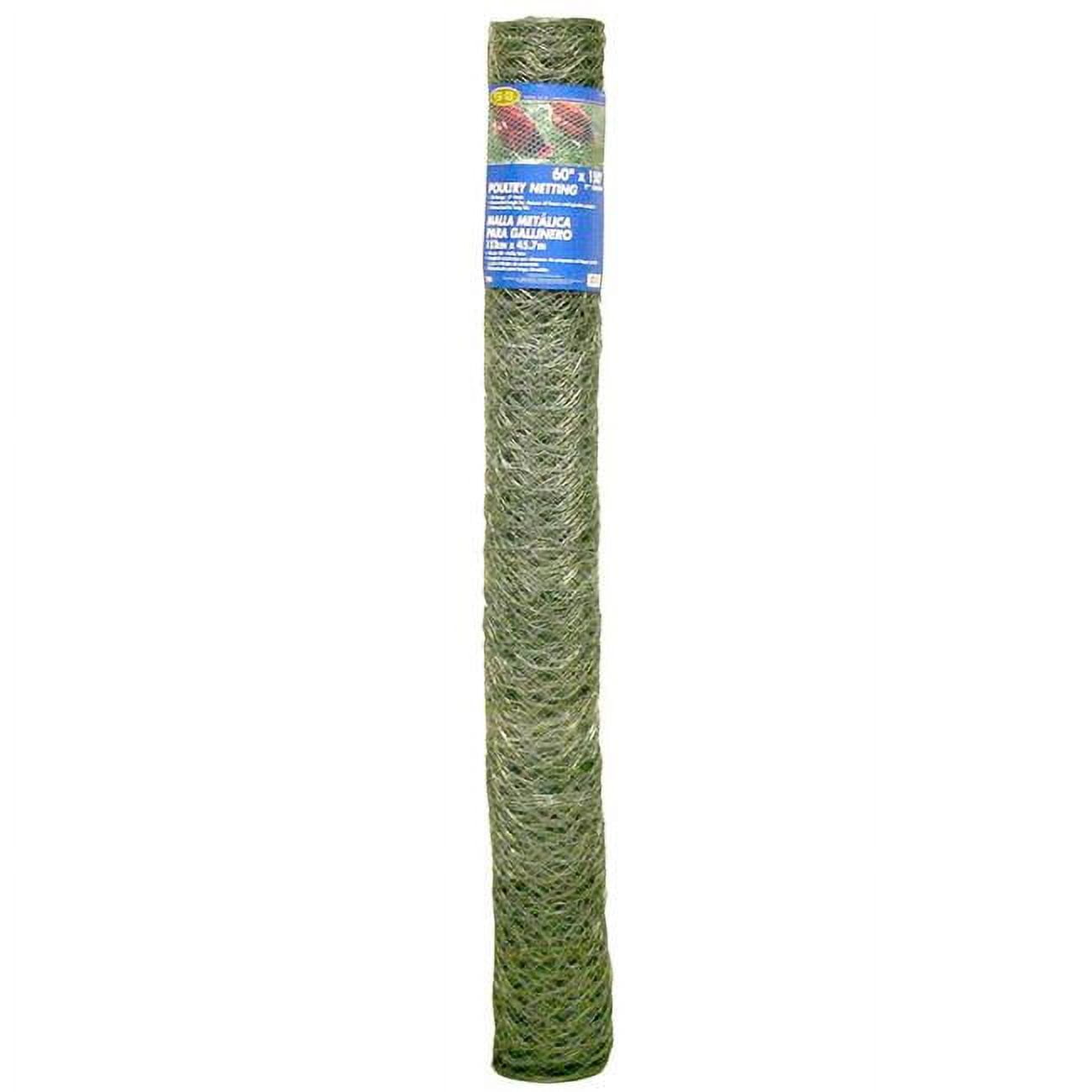 Mat 60in. x 150ft. 2in. Mesh Galvanized Poultry Netting - Walmart.com