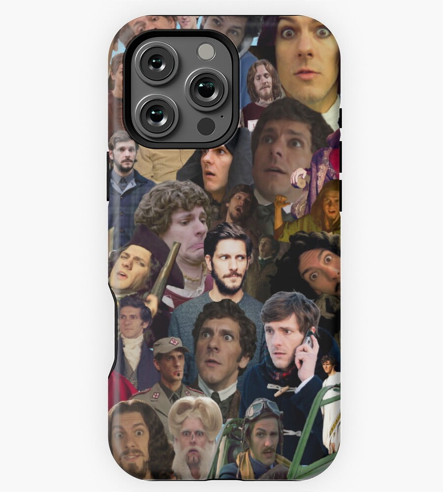 Mat Baynton Collage Actor Art GA2218 Phone Case for iPhone 11 to 17 Pro ...