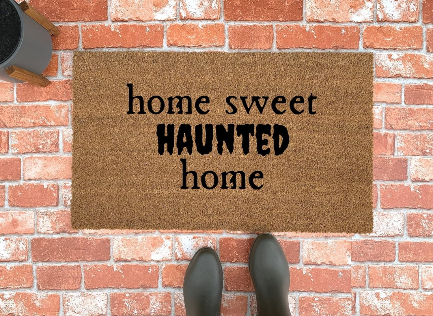 Mat for Entryway Indoor Halloween Door Mat Halloween Porch Decor Scary ...