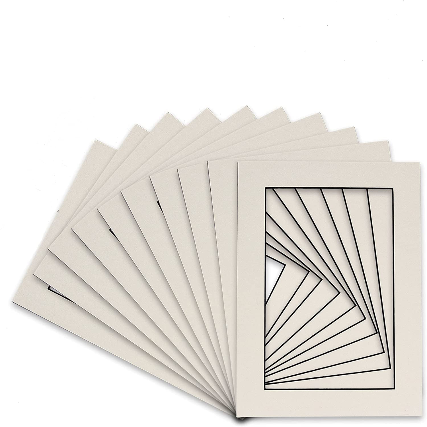 Mat for Photo - Precut Picture Matboard for Frames - Bevel Cut to ...