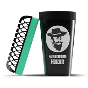 Mat's Beard BarÂ® & Holder Pro (V2.0) - FLEXIBLE - Clean Up Beard ...