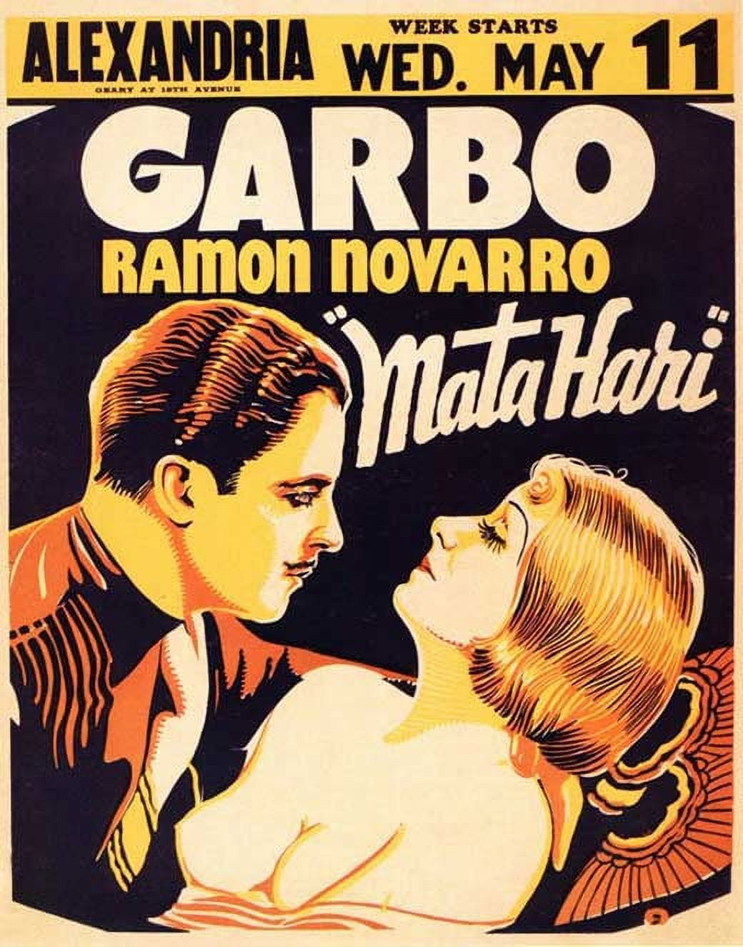 Mata Hari - movie POSTER (Style B) (11" x 17") (1931) - Walmart.com
