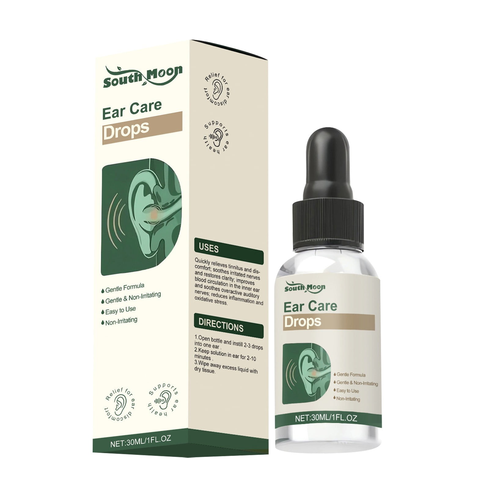 Mata Pro Tinnitus Relief Drops - Maximum Strength Botanical Formula for ...